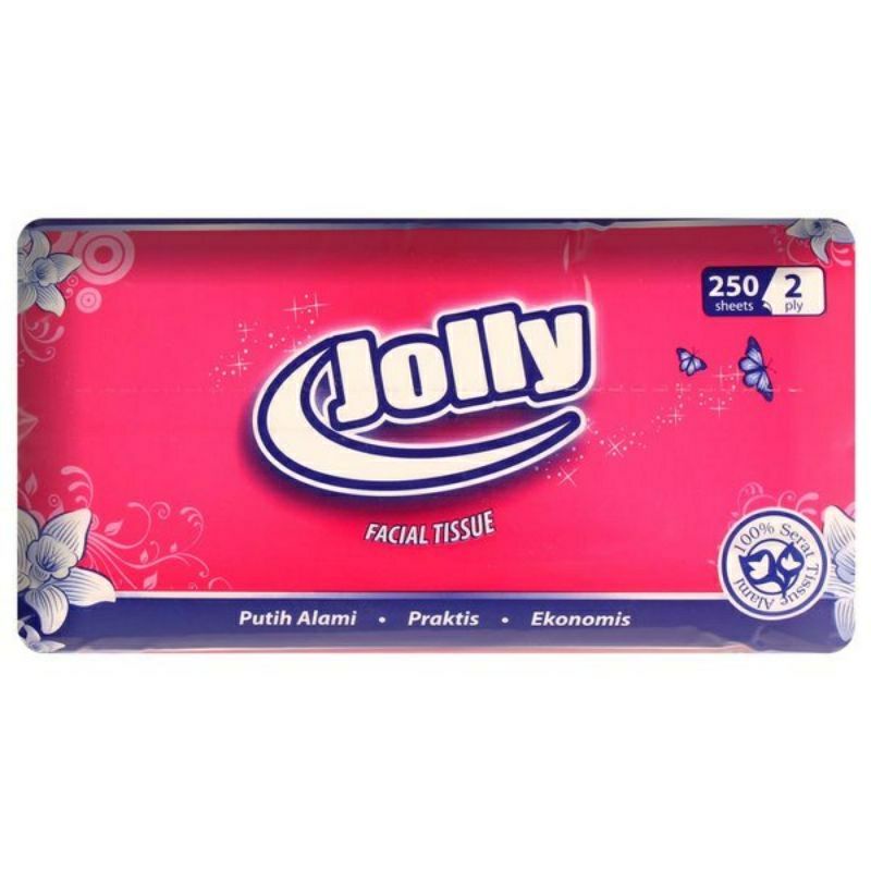 Jolly Tissue 250 sheets 2ply | Shopee Malaysia