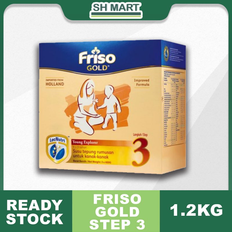 Friso Gold Step 3 Milk Formula 1.2kg (Old Packaging) | Shopee Malaysia