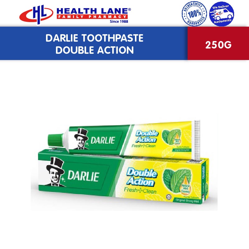DARLIE TOOTHPASTE DOUBLE ACTION 250G | Shopee Malaysia
