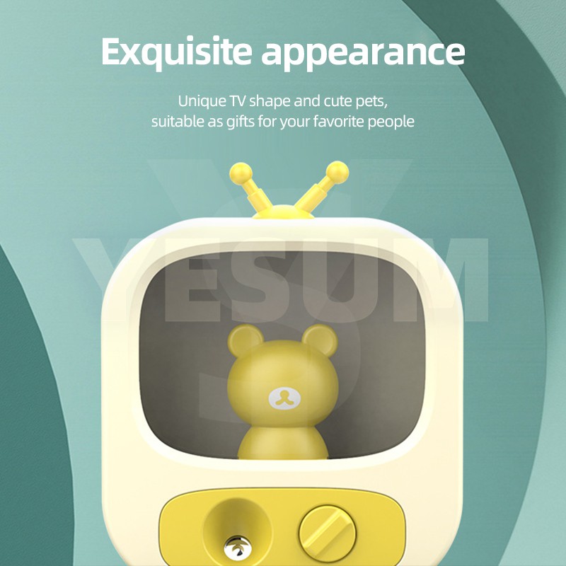 Cute TV humidifier Water replenishment instrument Steam face Large ...