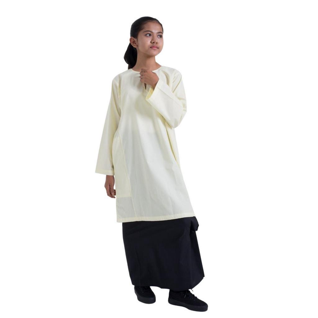Outpost Secondary School Uniform Yellow Prefect | Baju Kurung Kuning ...