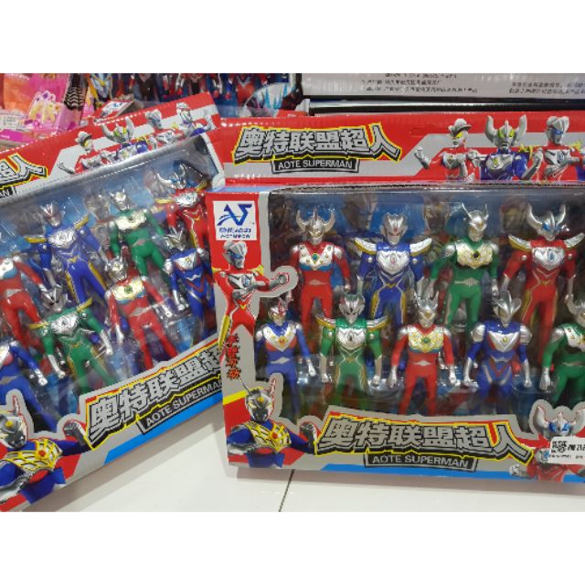 New superhero colorful ultraman (wtoy) | Shopee Malaysia