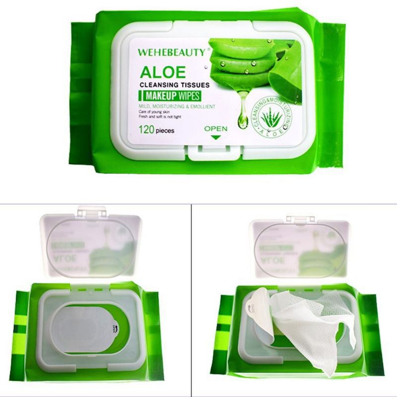 🤩Aloe vera cleansing tissue make-up 🤩 | Shopee Malaysia