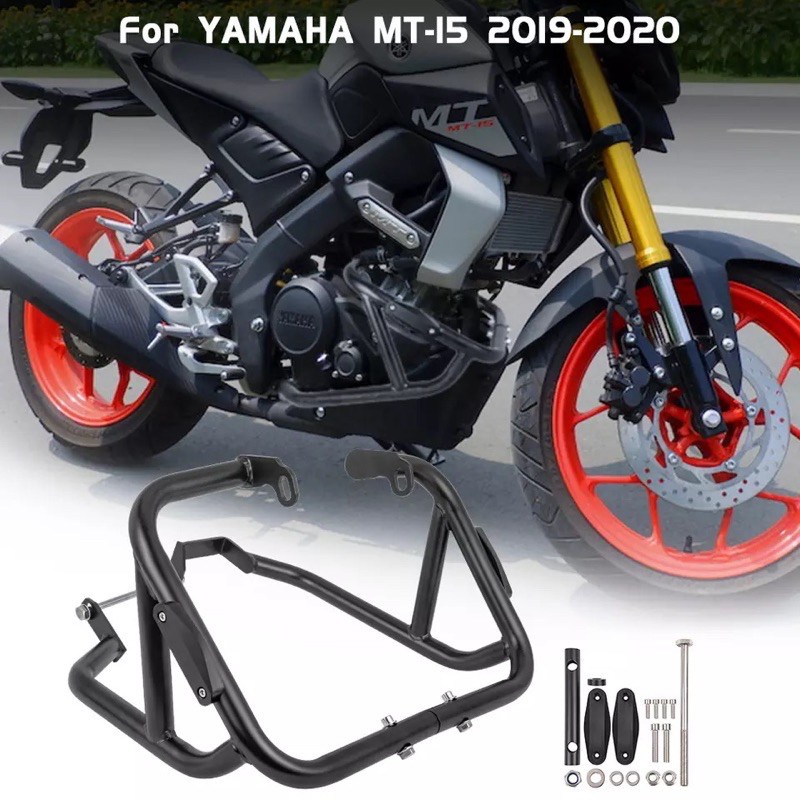 EMS Crash Bar For Yamaha MT15 Engine Protection Bar Body Frame Crashbar ...