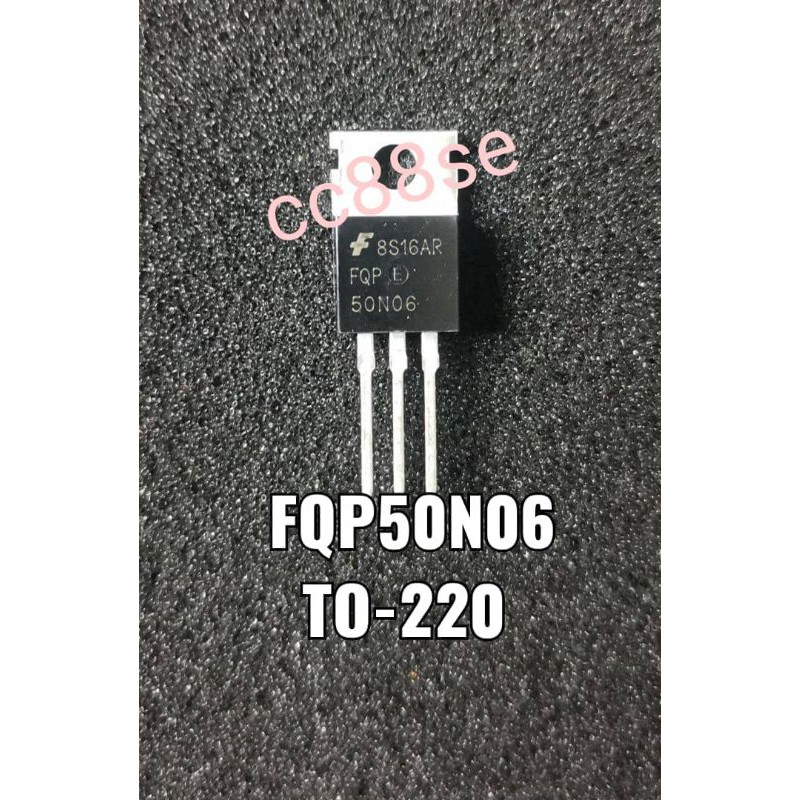 FQP50N06 50N06 TO-220 N-CHANNEL MOSFET FET | Shopee Malaysia
