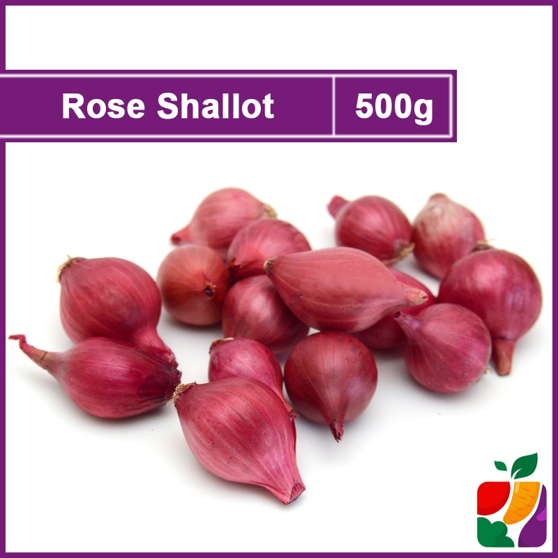 Rose Shallot / Bawang Kecil Rose / 玫瑰小葱头 (500g) Fresh Vegetables ...