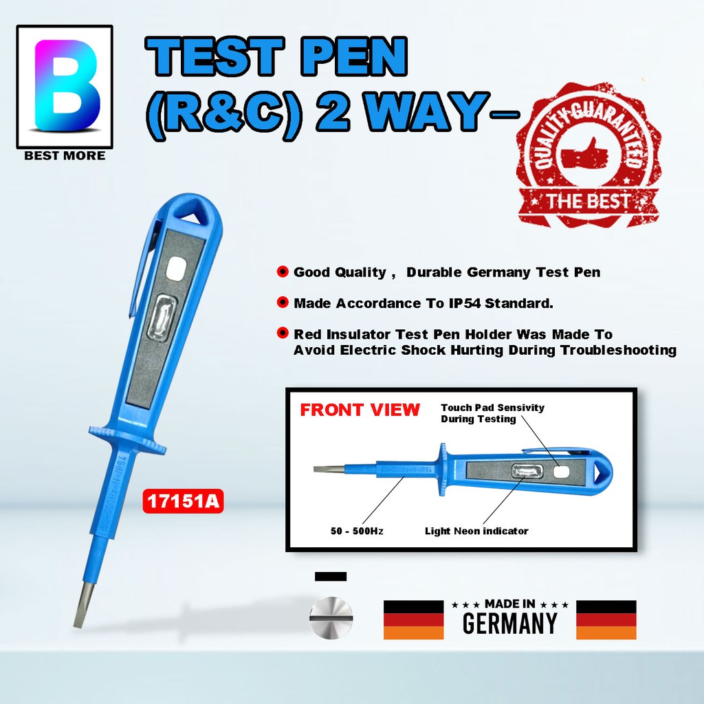 Test Pen (R&C) 2 Way (-) | Shopee Malaysia