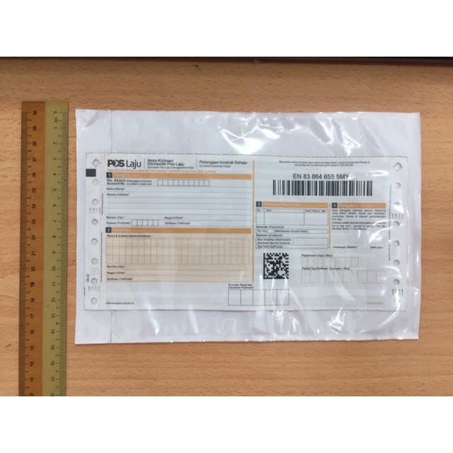 Address Pocket Transparent Plastic Window for Courier Slip Packing Bag ...