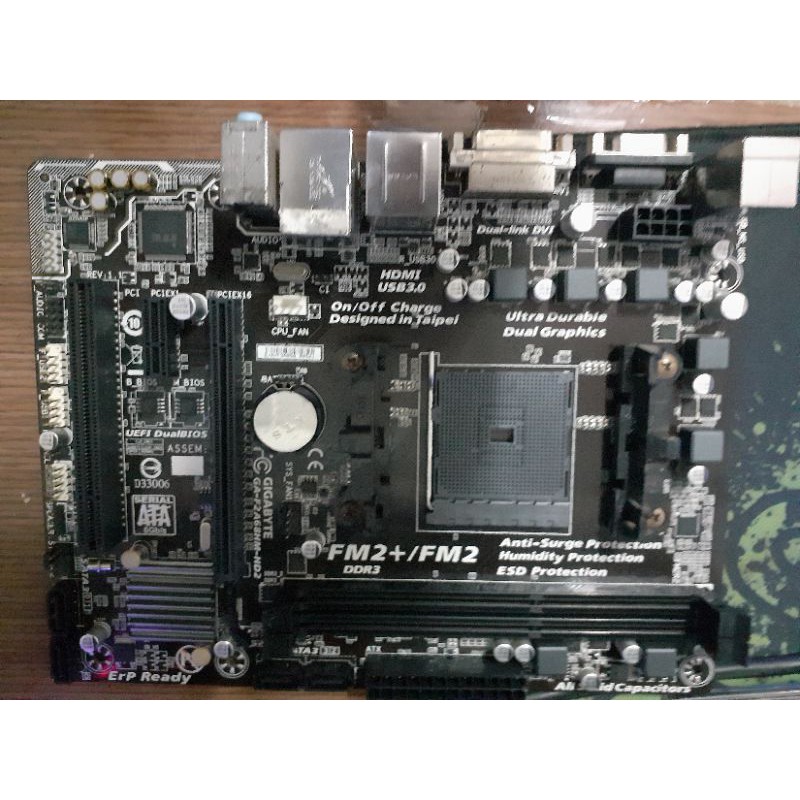 Main Giga A68 socket FM2+ | Shopee Malaysia