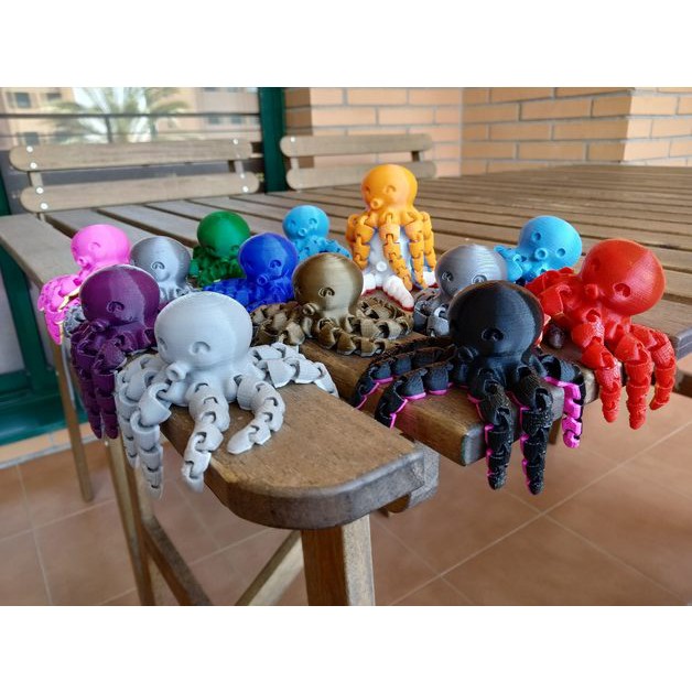 Mini Cute Octopus Model (in3d FDM) | Shopee Malaysia