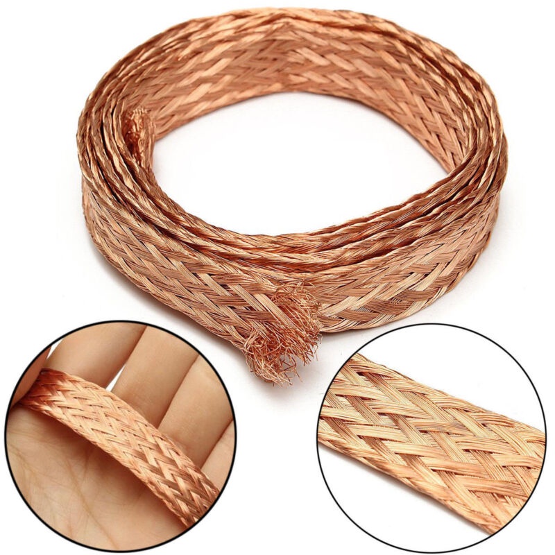 Shielded Copper Braided Expandable Sleeving Cable Wire Sheath 2mm/4mm ...