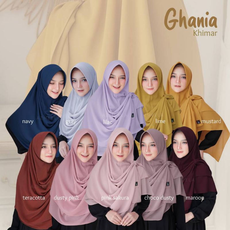 Ghania NEW VERSION (pointed cutting) | Shopee Malaysia