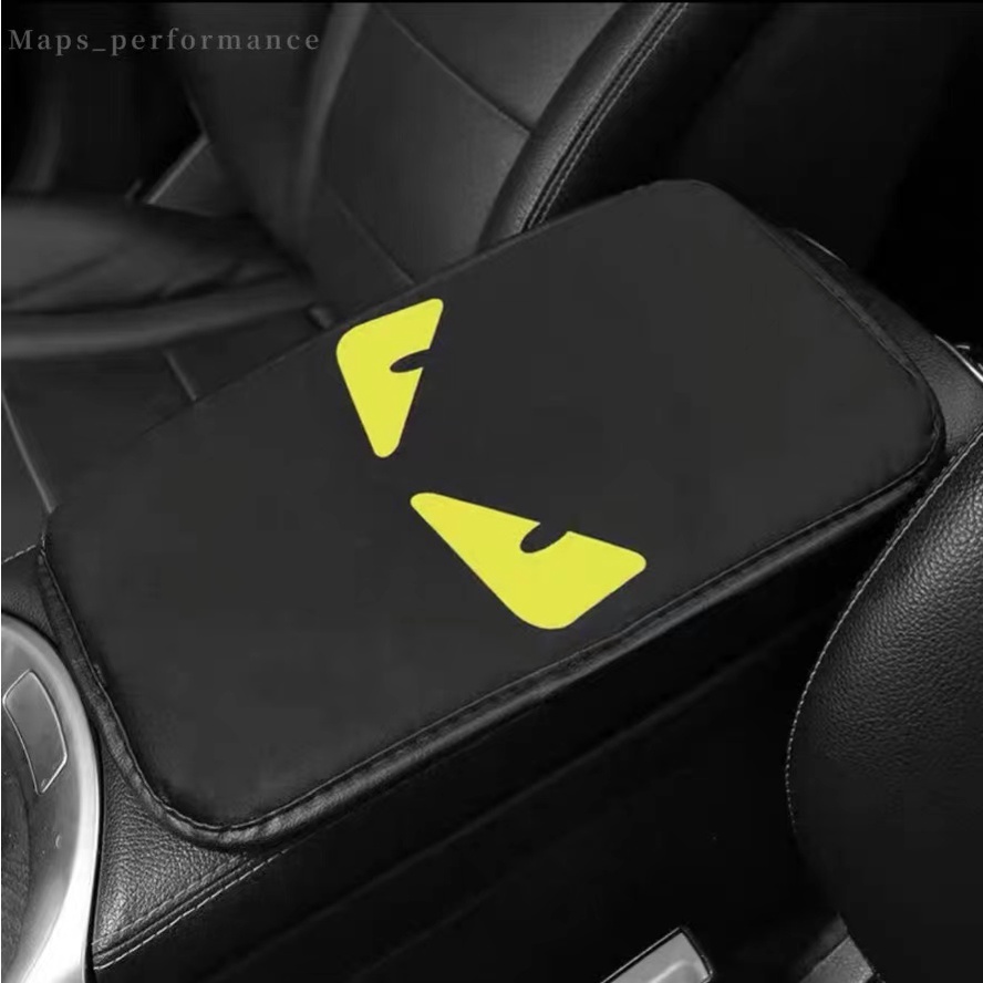Little Monster Car Armrest Pad Arm Rest Cushion Cover Proton Wira ...