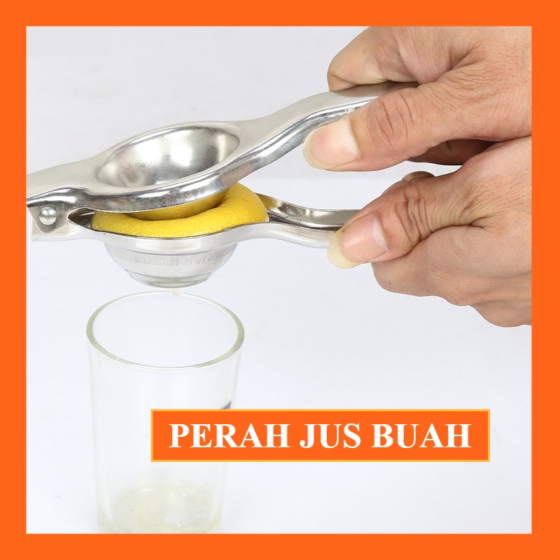 Alat Mudah Perah Jus Buah Limau Besi Tahan Karat Stainless Steel Lemon ...
