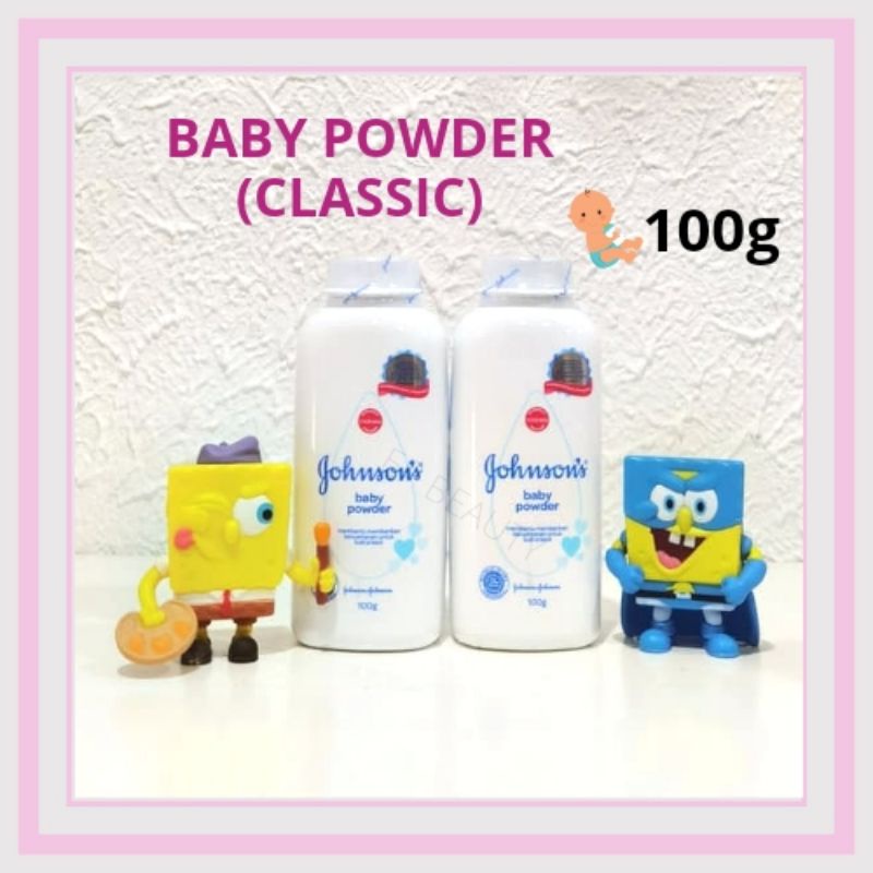 JOHNSON'S BABY POWDER CLASSIC (100g) | Shopee Malaysia