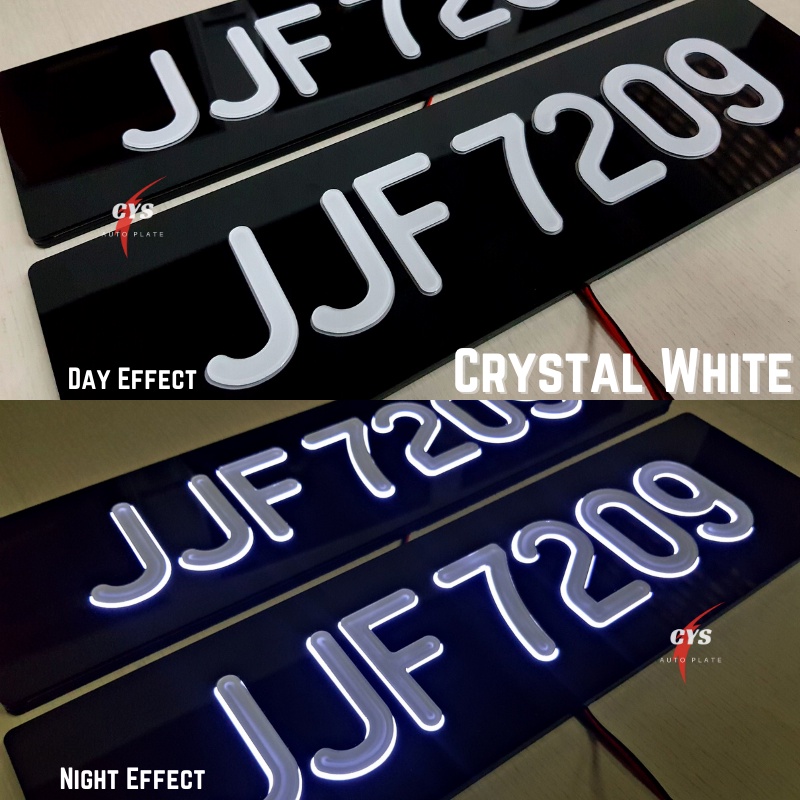 Led Light Motor Number Plate/ LED Motor Plat/ Lampu Motor Plat | Shopee ...