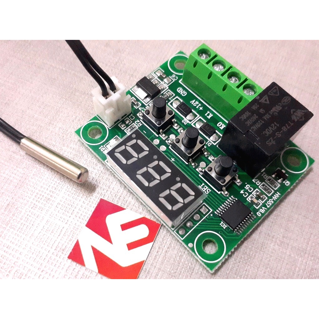 XH-W1209 Temperature Controller Thermostat Temp Sensor Green Board Digital Module | Shopee Malaysia