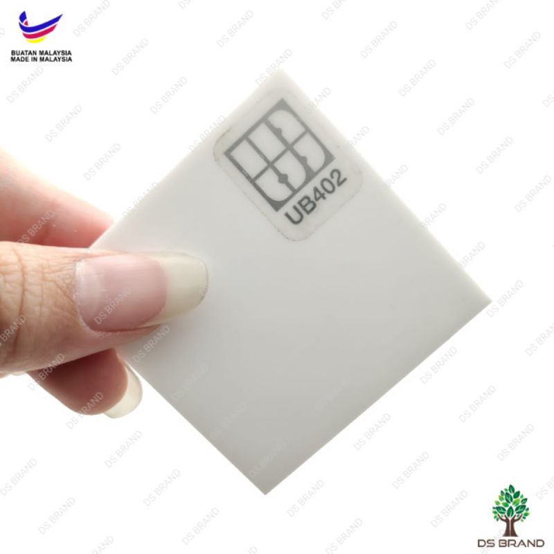 Acrylic A4 White Colour Sheet ( 402 ) 2mm thickness | Shopee Malaysia