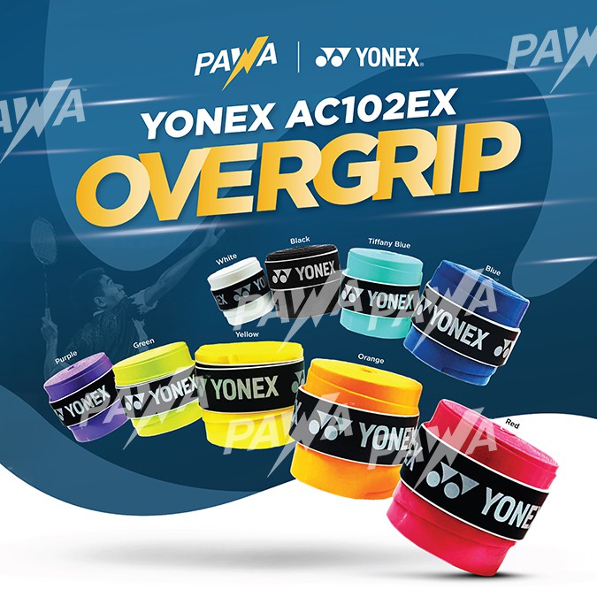 Yonex AC102EX AC102 AC 102 Overgrip Badminton Tennis Squash (100% ...