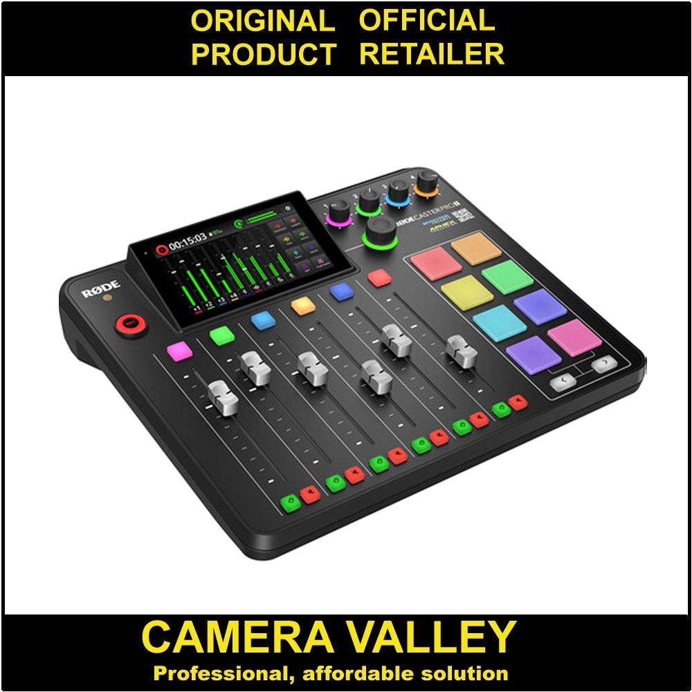 Rode Caster Pro II Integrated Audio Production Studio RodeCaster ...