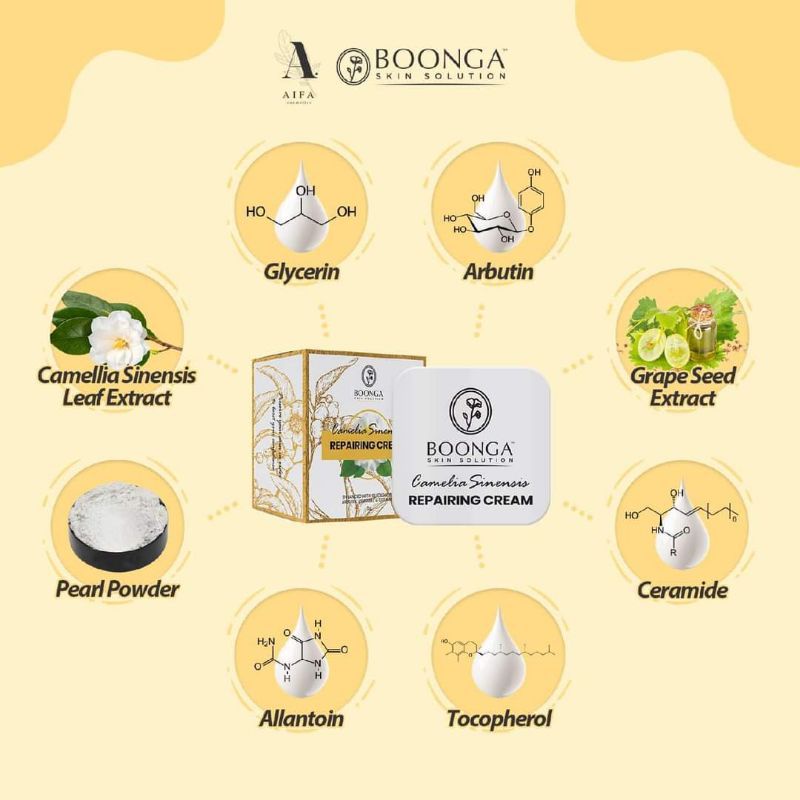 [READY STOCK] BOONGA REPAIRING CREAM 5G BY AIFA AZLAN | BOONGA GEL ...