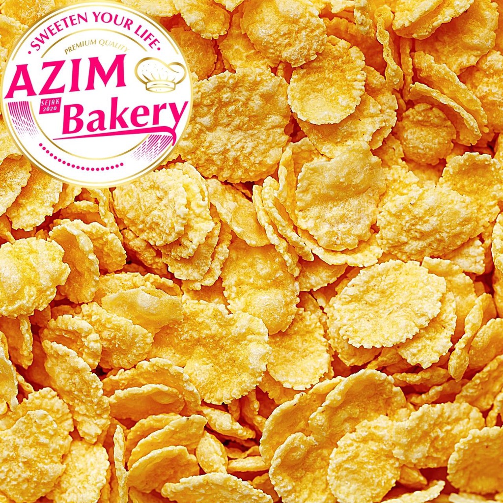 Golden Cornflakes 500G | 1Kg | Corn Flakes (Halal) by Azim Bakery ...