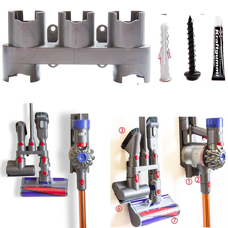 Tool Rack Organizer Holder Docking for Dyson V7 V8 V10 Vacuum Cleaner ...