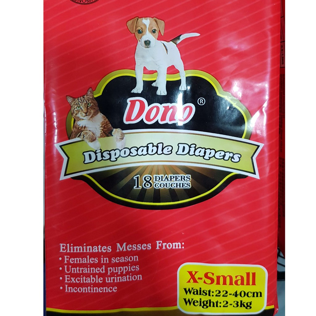 Dono Pet Diapers for Male and Female (per piece) | Shopee Malaysia