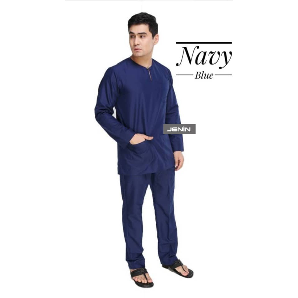Baju Melayu Teluk Belanga Lelaki Eksklusif Cotton Teluk Belanga Baju Melayu Murah Koleksi Jenin