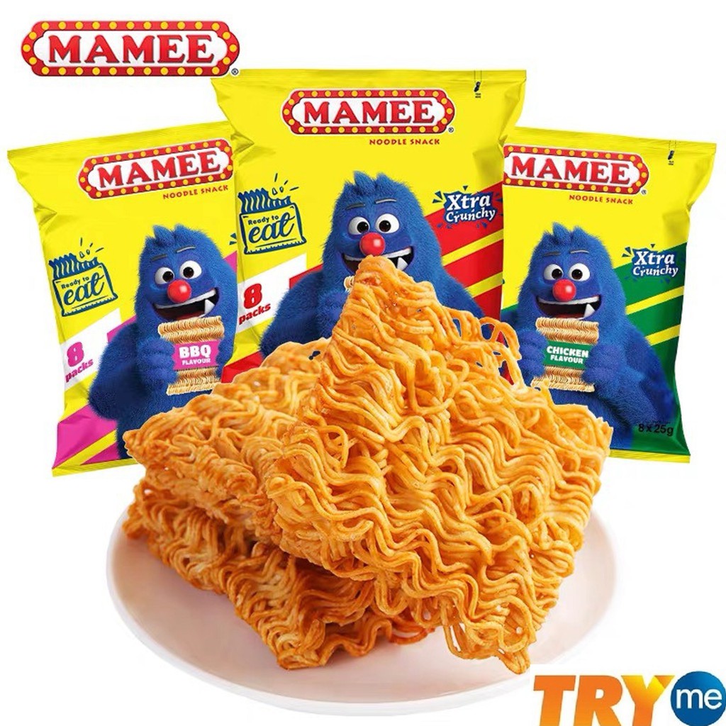 Mamee Monster Family Pack of (8's x 25g) - 3 Variants | Shopee Malaysia