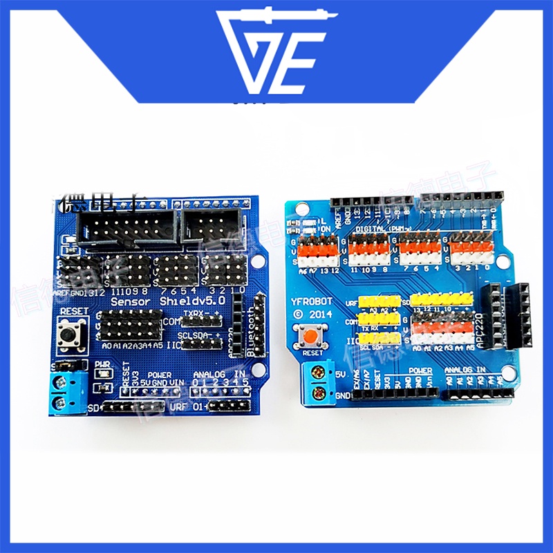 Arduino pin output base / UNO r3 sensor expansion shield | Shopee Malaysia