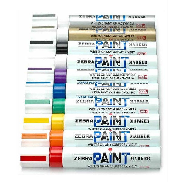 Zebra Paint Marker MOP-200MZ | Shopee Malaysia