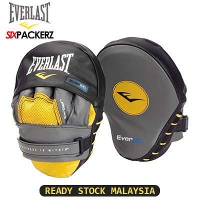 Everlast Evergel Target Pad Curve Focus Mitt Boxing Muay Thai | Shopee ...