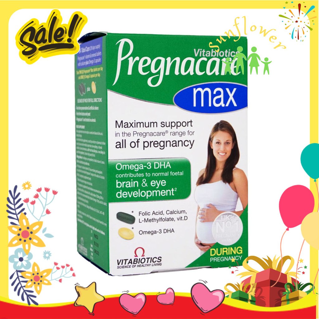 Pregnacare Max multivitamin for pregnant women 84 tablets from the UK ...