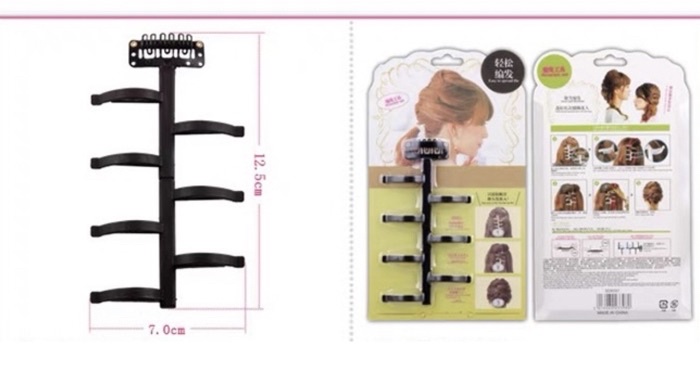 AIDA. Korean Centipede Braid Fast Side Braided Hair Coiled Styling ...