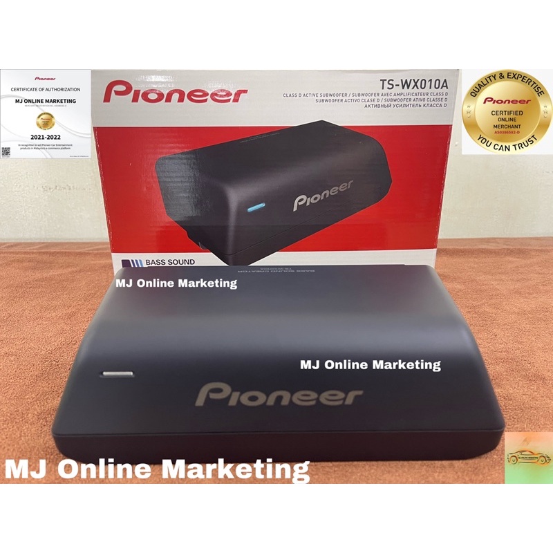 Pioneer TS-WX010A Compact Powered Active Subwoofer*100%Original*Perodua ...