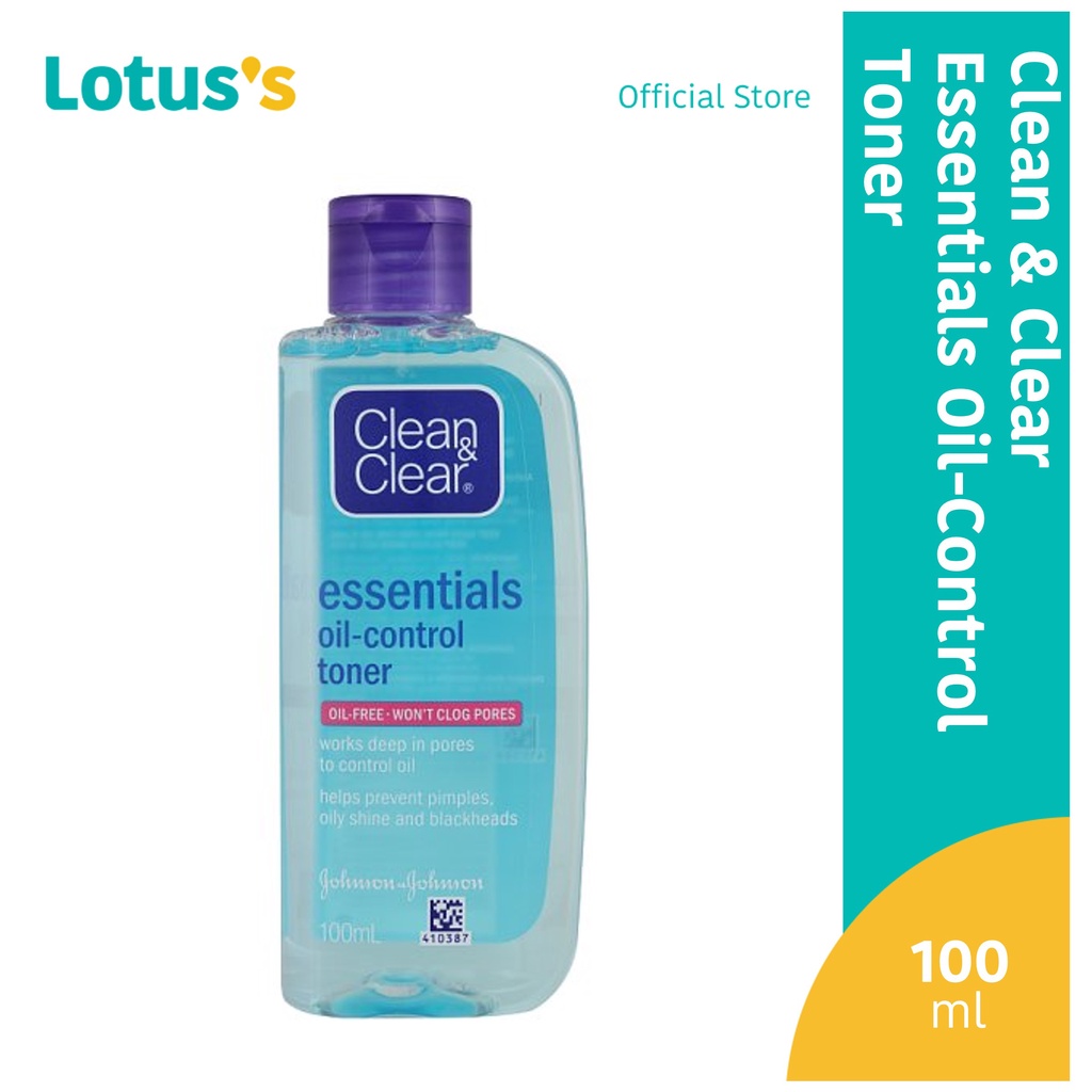 Clean & Clear Essentials Oil-Control Toner 100ml | Shopee Malaysia