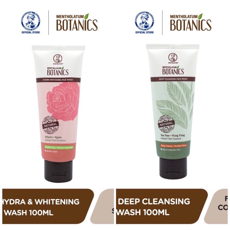 Mentholatum Botanics Face Wash 100g | Shopee Malaysia