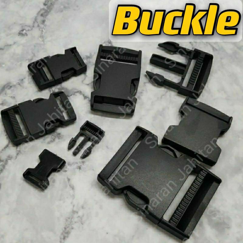 Beg Askar Klip Beg Hook Tri Glide / Bag Clip / Bag Buckle 1.5cm 2cm 2 ...