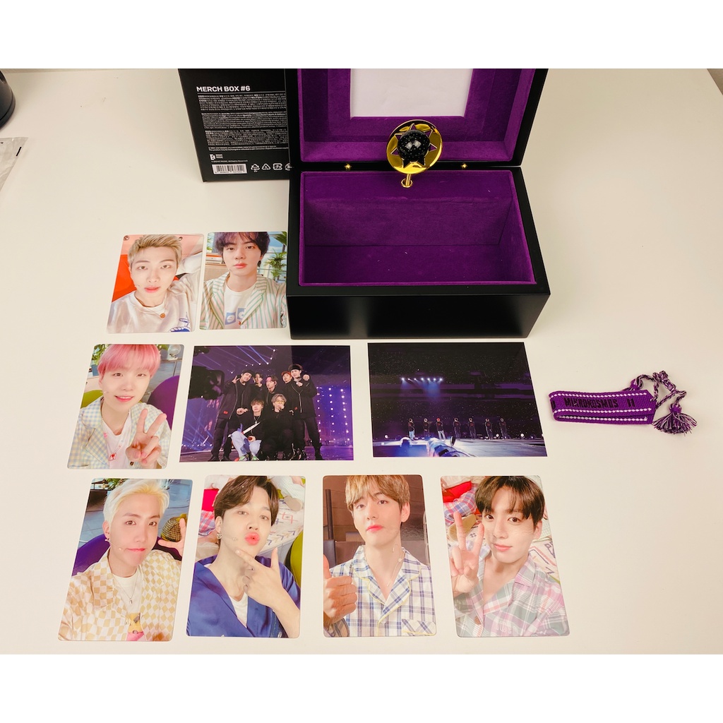 Bts ARMY MERCH BOX 6 - Barch 1 (SHARING - RARE) | Shopee Malaysia