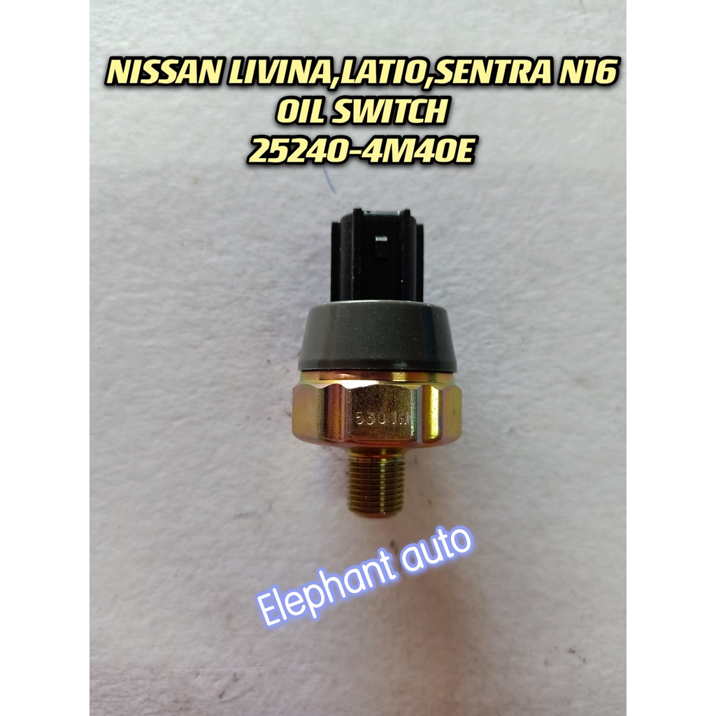 NISSAN LIVINA,LATIO,SENTRA N16 OIL SWITCH 25240-4M40E | Shopee Malaysia