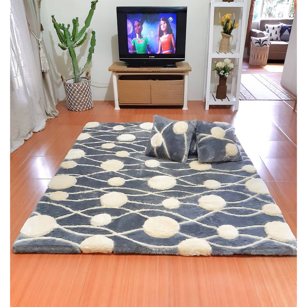 Premium FUR CARPET/SULTAN CARPET 5CM THICK REAL | Shopee Malaysia