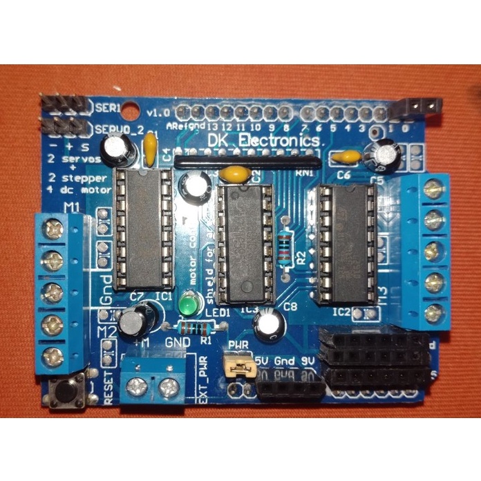 Motor control Module L293D (SHIELD L293D) | Shopee Malaysia