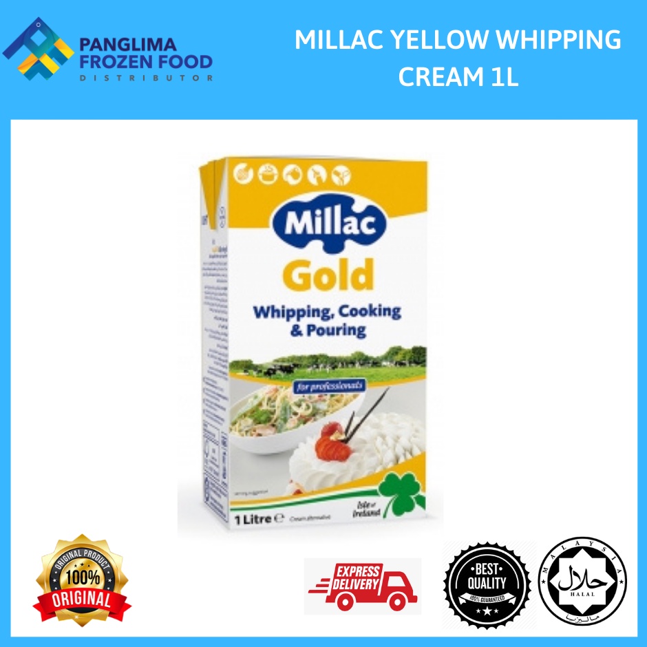 MILLAC YELLOW WHIPPING CREAM (1L) | Shopee Malaysia