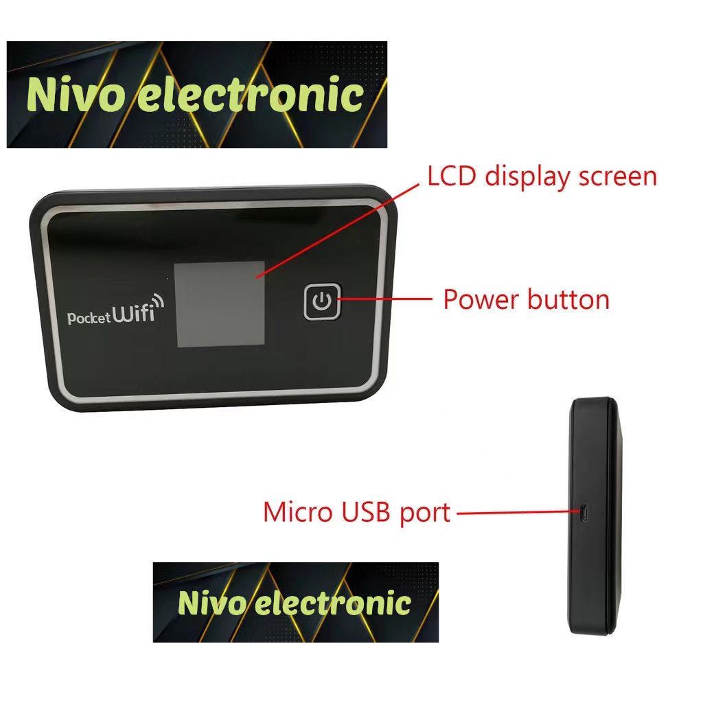 4G Wifi Router Mini Router LTE Wireless Portable Pocket WiFi Mobile ...