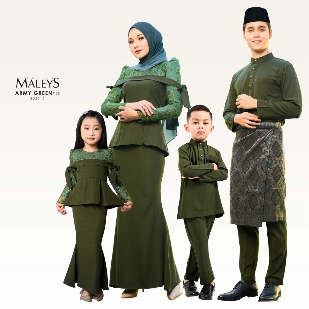 Baju Raya 2023 | MALEYS | Sedondon Family Baju Melayu Baju Kurung | Set ...