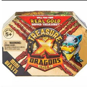 Treasure X Real Gold Dragons Gold (MINI BEAST) | Shopee Malaysia