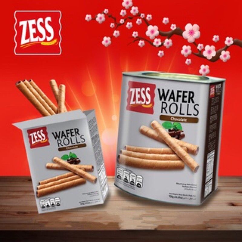 ZESS Wafer Rolls Assorted Flavours (700g) | Shopee Malaysia