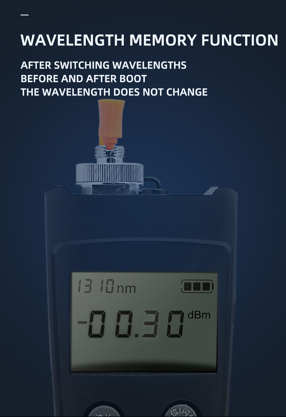 APM-80T Fiber Optical TesterOptical Power Meter Fiber Optical Multi ...