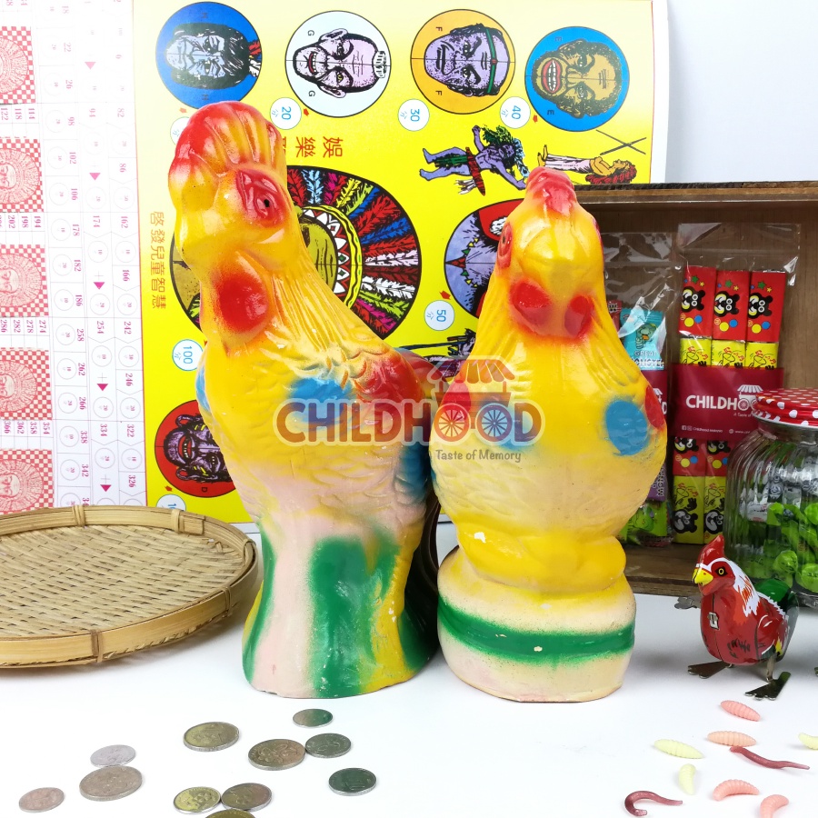 Hen & Rooster Piggy Bank /Tabung Ayam Betina Dan Ayam Jantan/母鸡公鸡存钱罐扑满 ...